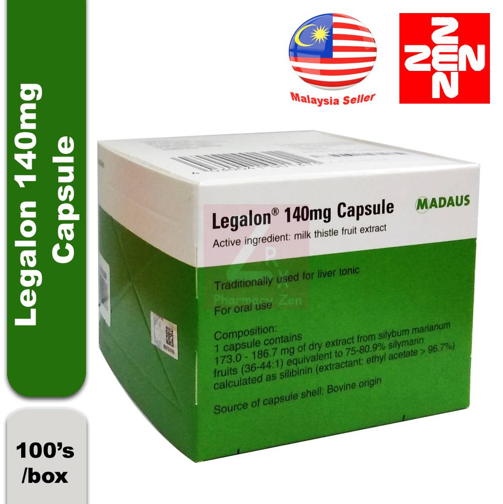 Zen Pharmacy | Legalon 140mg 100s(box)