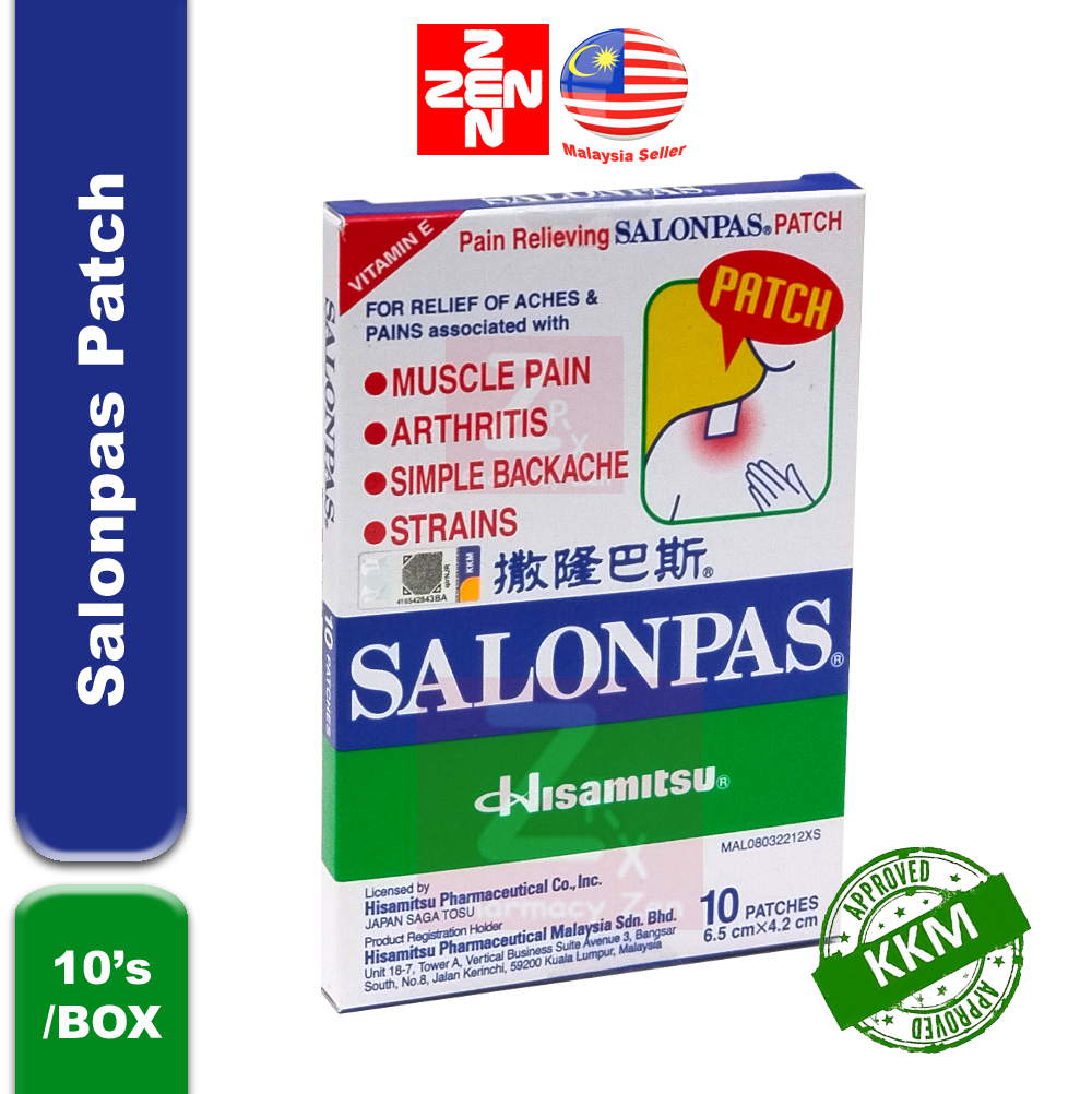 Zen Pharmacy | Salonpas Patch (10s)