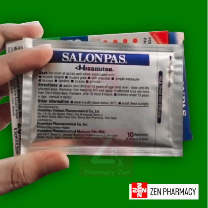 Zen Pharmacy | Salonpas Patch (10s)