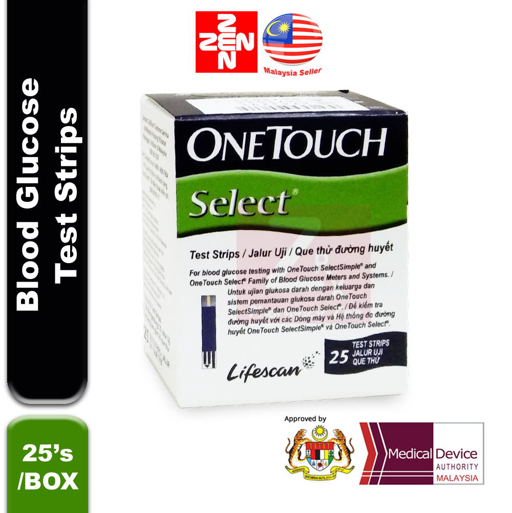 One Touch Select Simple Test Strip 25S