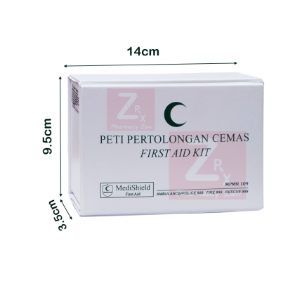 Zen Pharmacy | First Aid Kit Box Equipped (11 items)