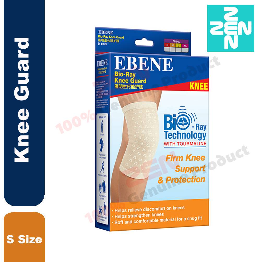 Zen Pharmacy | Ebene Knee Guard With Bio-Ray And Tourmaline (1 Pair)