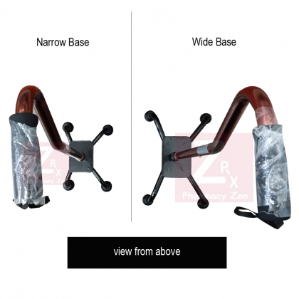 Zen Pharmacy | Walking Stick Quad Cane Wide/Narrow Base