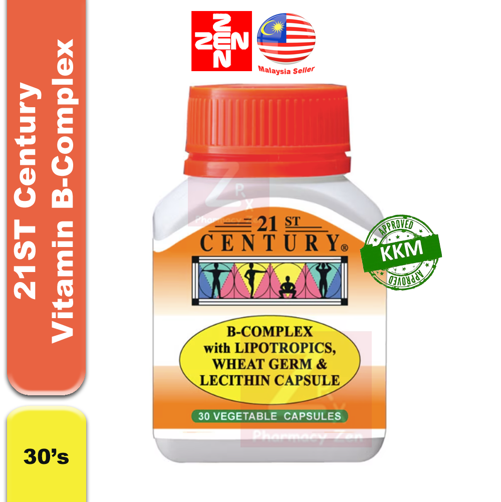 Zen Pharmacy | 21st Century vitamin B-Complex With Lipotropics ...