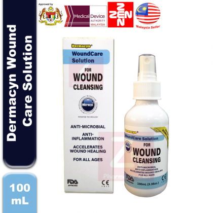 Zen Pharmacy | Dermacyn Wound Care Spray Solution 100ml