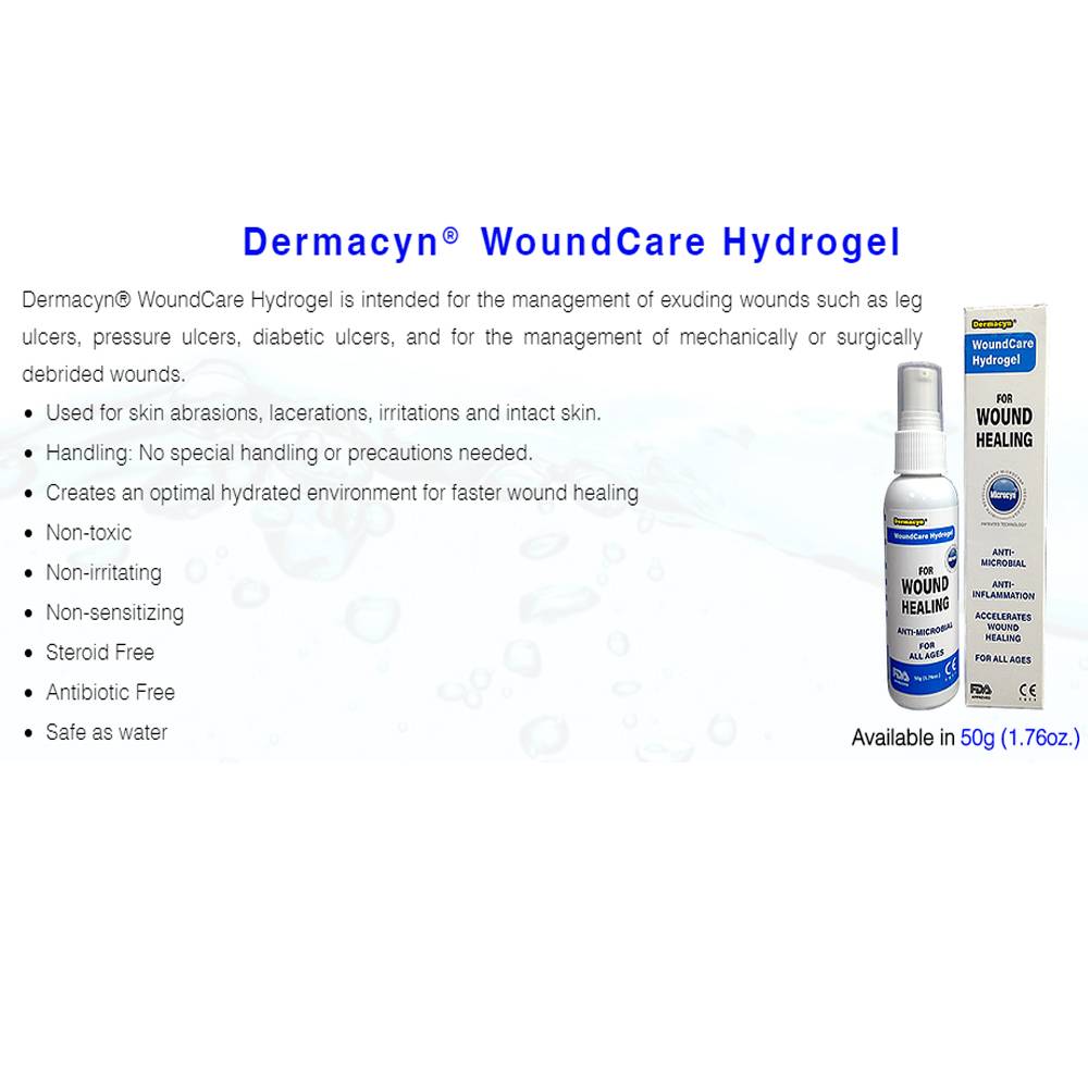 Zen Pharmacy | Dermacyn Wound Care Hydrogel 50gram