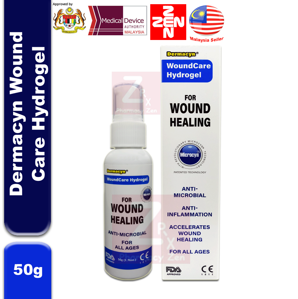 Zen Pharmacy | Dermacyn Wound Care Hydrogel 50gram