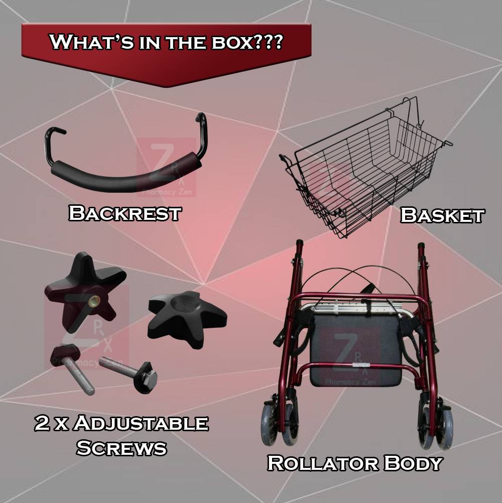 Zen Pharmacy | Rollator Adult Walker