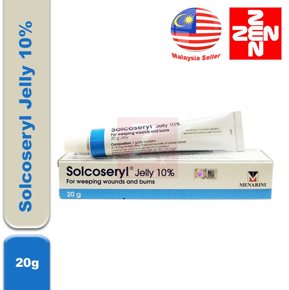 Zen Pharmacy | Solcoseryl Jelly 10% 20g