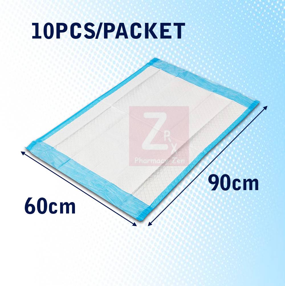 Zen Pharmacy | Disposable 4 Ply Underpad/ Under Pad 60cmx90cm/17"x36 ...