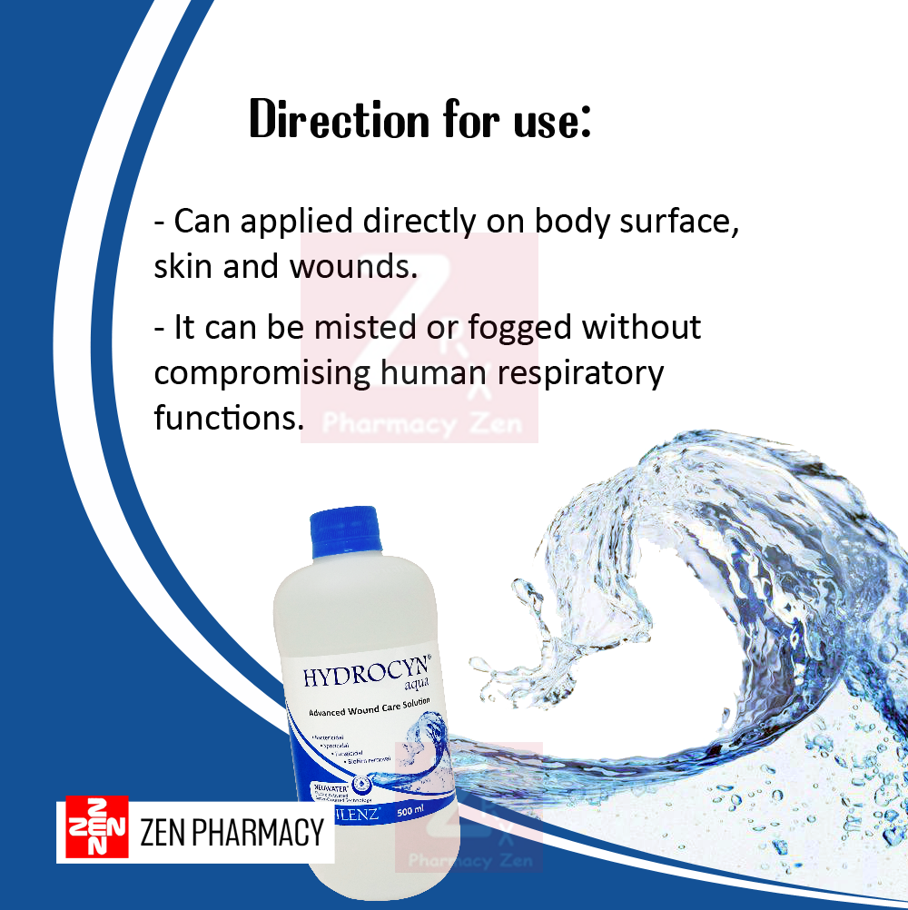 Zen Pharmacy | Hydrocyn Aqua 500ml