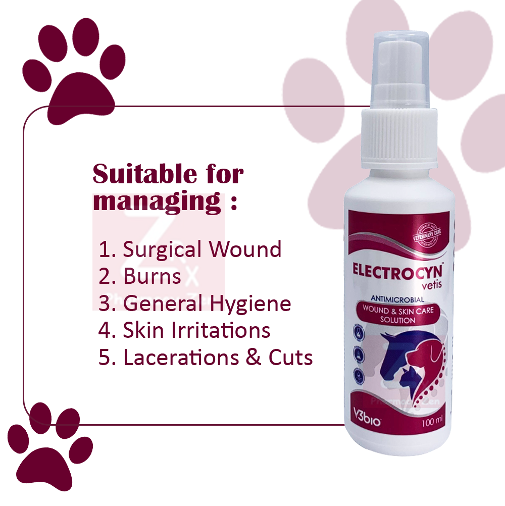 Zen Pharmacy | Electrocyn Vetis Wound Care Solution Wash