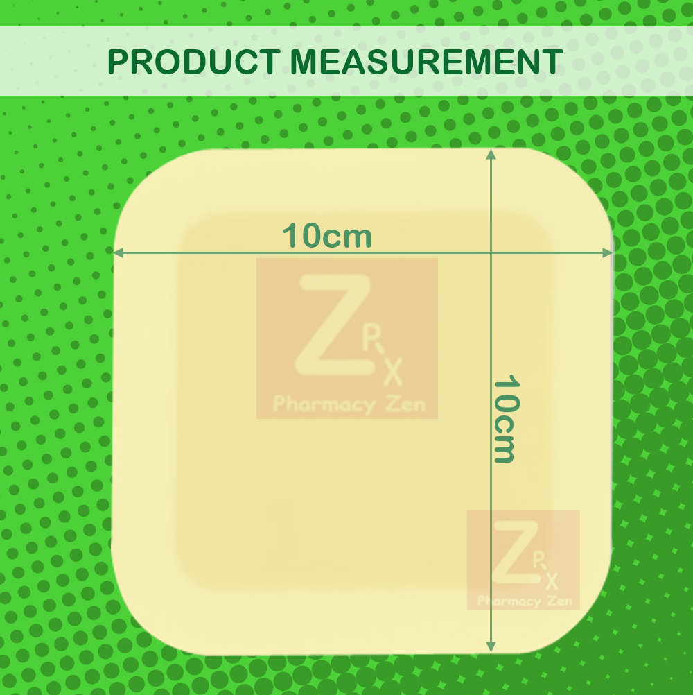 Zen Pharmacy | Oxymax/Oxymecx Hydrocolloid Wound Dressing(With Border ...