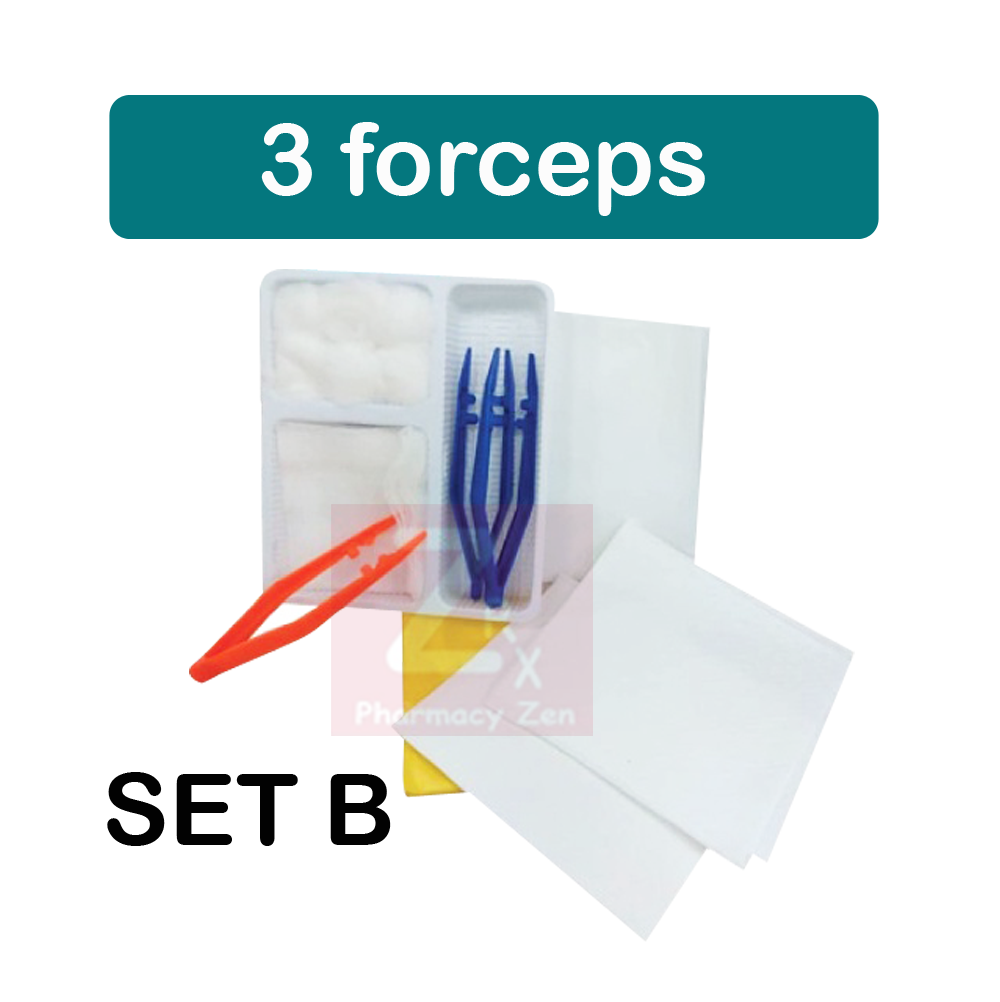 Zen Pharmacy | Connecx-Oxymecx Dressing Set(1pack)(NO forcep/1 forcep/3 ...