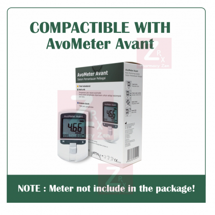 Zen Pharmacy | Avometer Avant Uric Acid Test Strips 10's( For Avant meter)