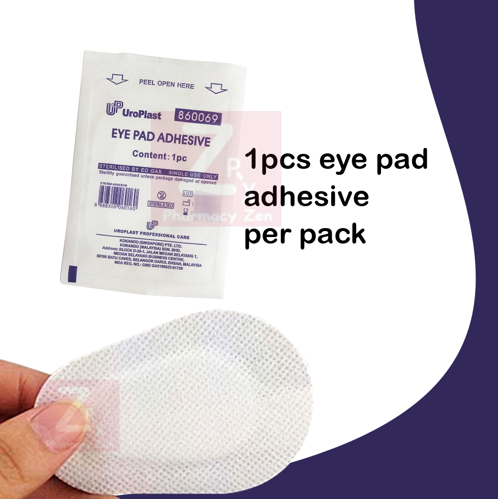 Zen Pharmacy | Uroplast Sterile Adhesive Eye Pad (1piece)