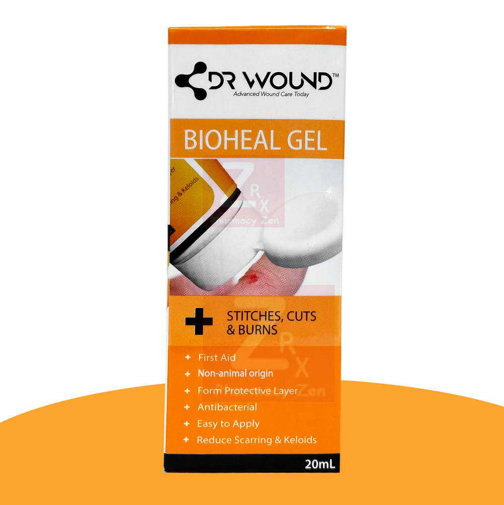 Zen Pharmacy | Dr Wound Chitoheal/Bioheal Gel (FIRST AID) 20ml