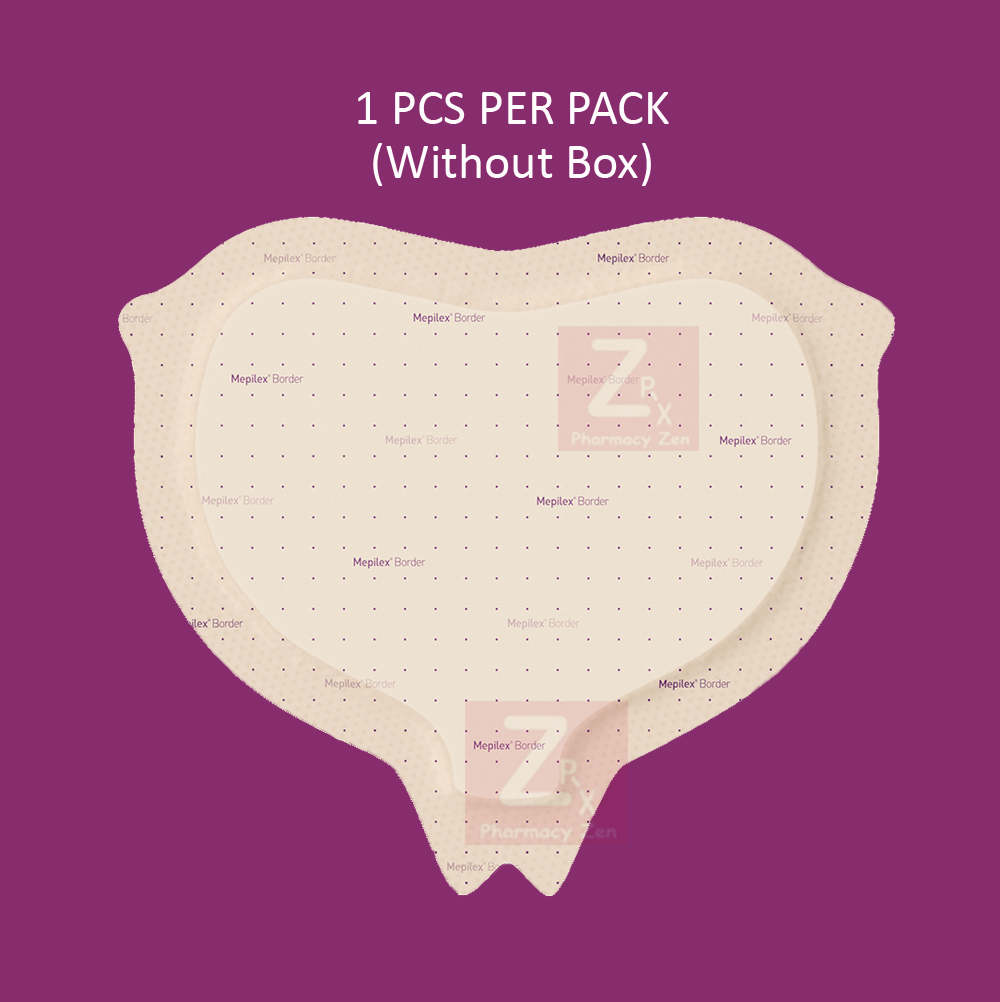 Zen Pharmacy | Molnlycke Mepilex Border Sacrum 16cm x 20cm(1PC)