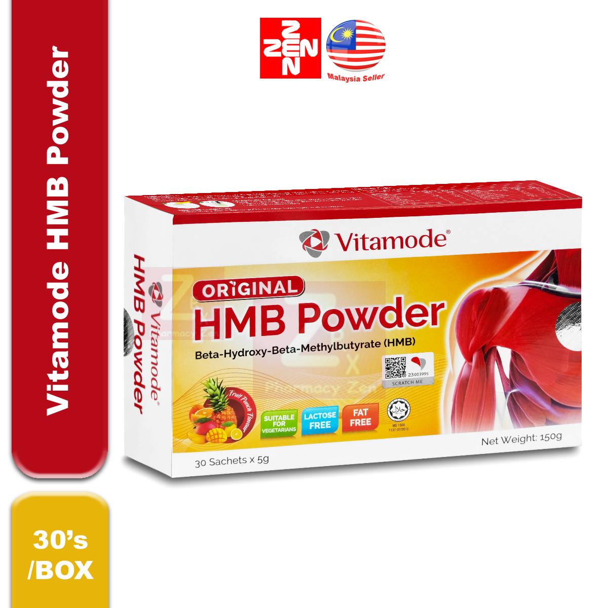 Zen Pharmacy | Vitamode HMB Powder 5g X 30packets(box)