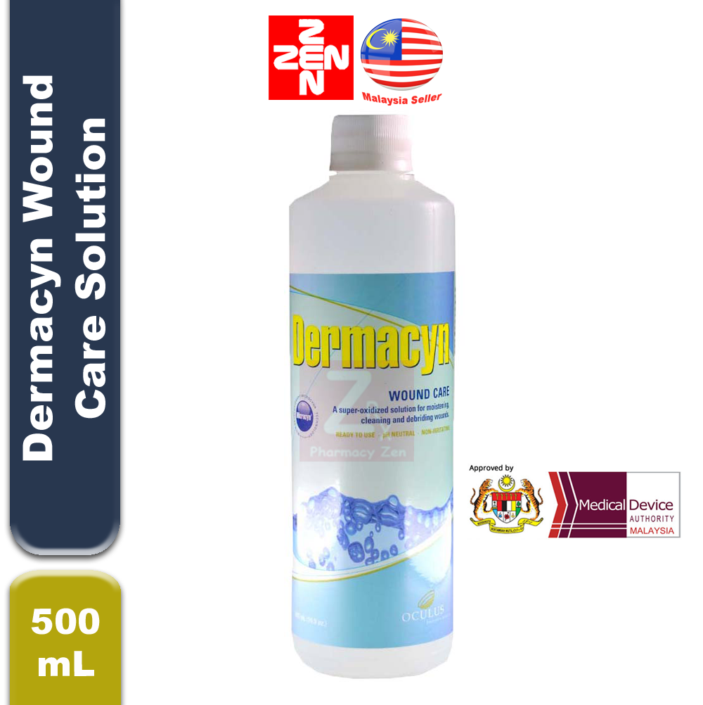 Zen Pharmacy | Dermacyn Wound Care solution 500ml