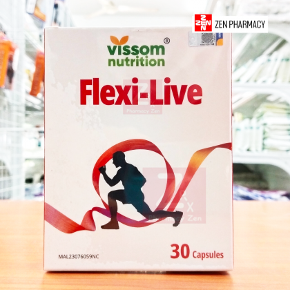 Zen Pharmacy | Vissom Nutrition Flexi-Live capsules 30s(box)