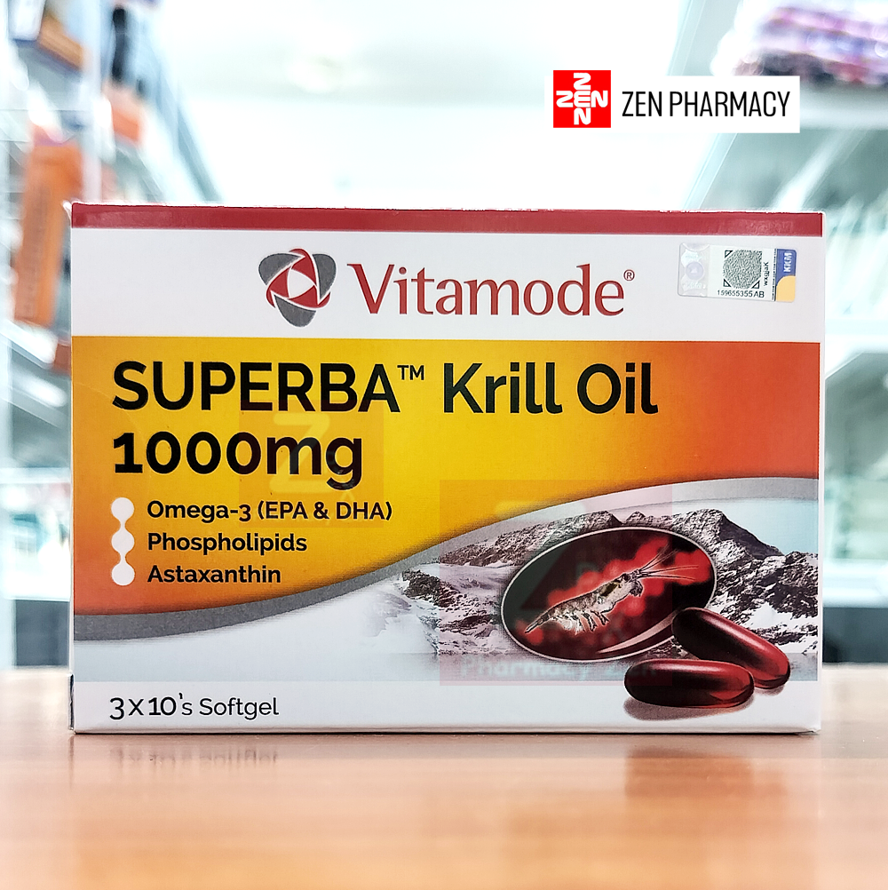 Zen Pharmacy | Vitamode Superba Krill Oil 1000mg 30s(box)
