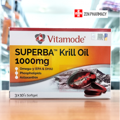 Zen Pharmacy | Vitamode Superba Krill Oil 1000mg 30s(box)