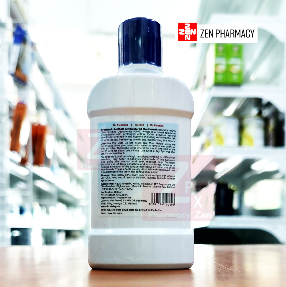 Zen Pharmacy | Oraflam Mouthwash 100ml