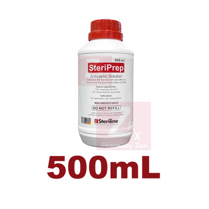 Zen Pharmacy | Steriprep Antiseptic Solution 60ml / 500ml(btl)