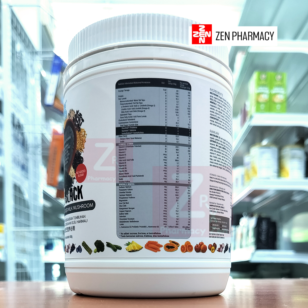 Zen Pharmacy | Dong Foong 1978 Love Black Black Sesame & Tiger Milk Mushroom 500g