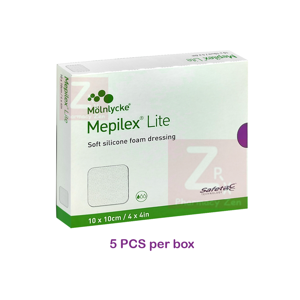Zen Pharmacy | Molnlycke Mepilex Lite Thin Foam 10cm x 10cm(1PC)