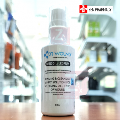 Zen Pharmacy | Dr wound Nano Silver Spray 50ml