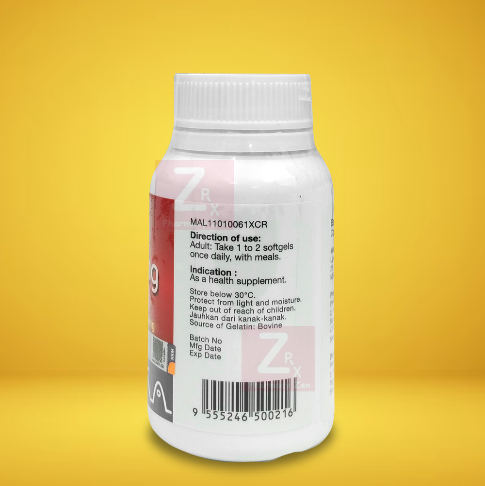 Nutriforte CoQ10 50mg 60's