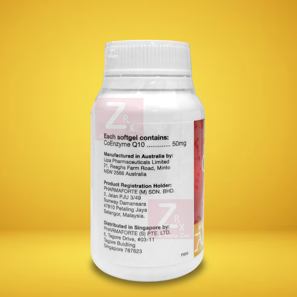 Nutriforte CoQ10 50mg 60's