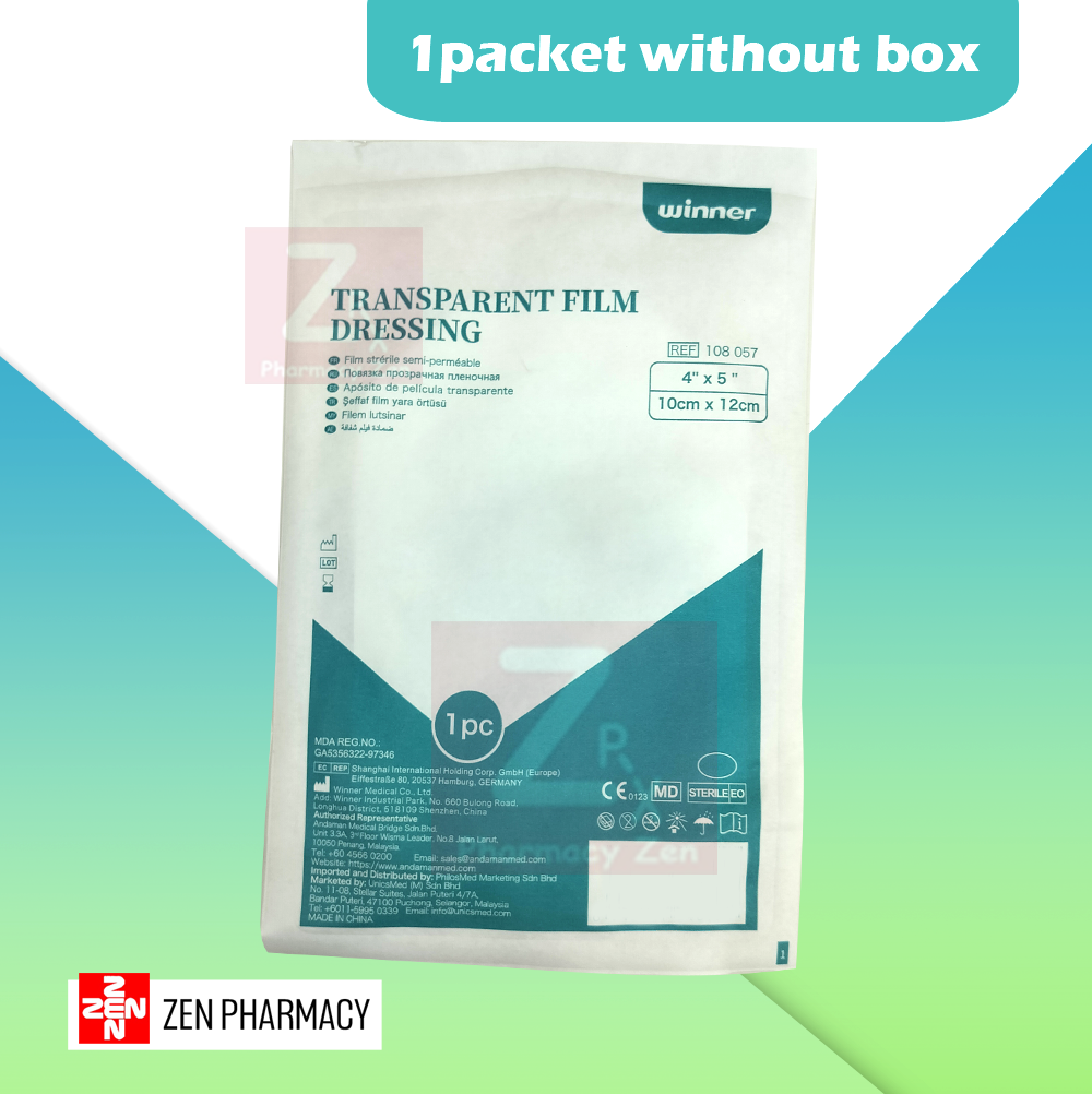 Zen Pharmacy | Winner Transparent Film Dressing (1PC)