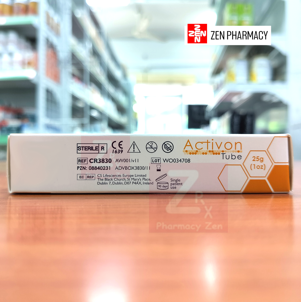 Zen Pharmacy | Activon Tube - Activon Manuka Honey dressings 25g