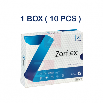 Zen Pharmacy | Zorflex Dressing 10cm x 10cm (10pc/box)