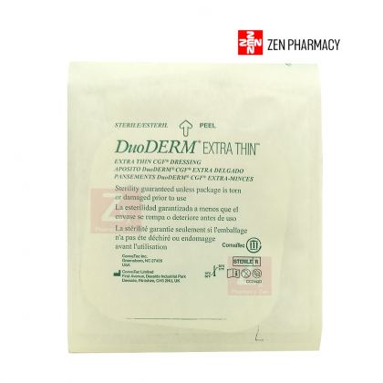 Zen Pharmacy | [1 BOX] Duoderm Extra Thin Dressing 10cm X 10cm (10pc/box)