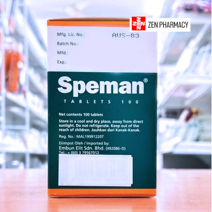 Zen Pharmacy | Himalaya Speman Tablets(100s)