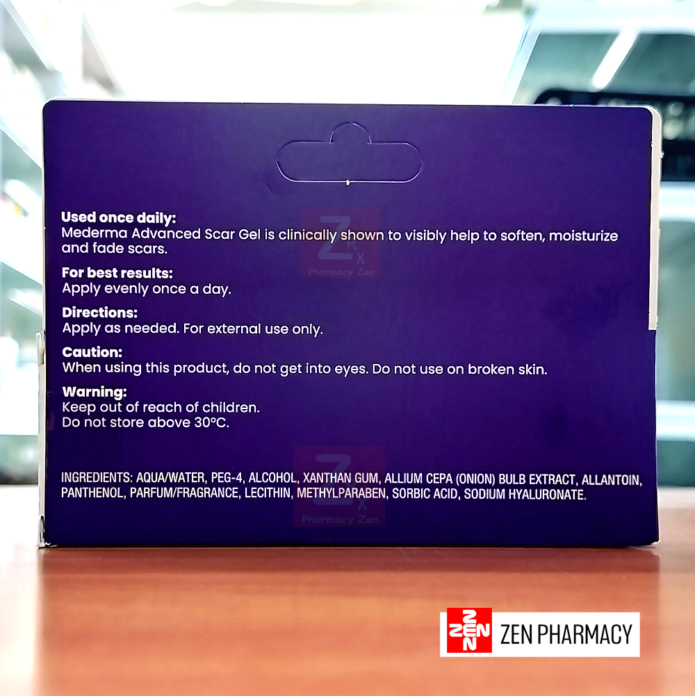 Zen Pharmacy | Mederma Advance Scar Gel 20g