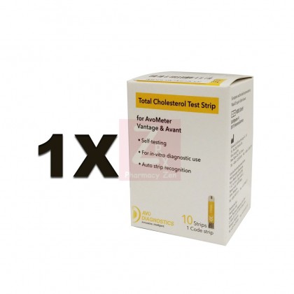 Zen Pharmacy | AvoMeter Total Cholesterol Test Strips (10s)