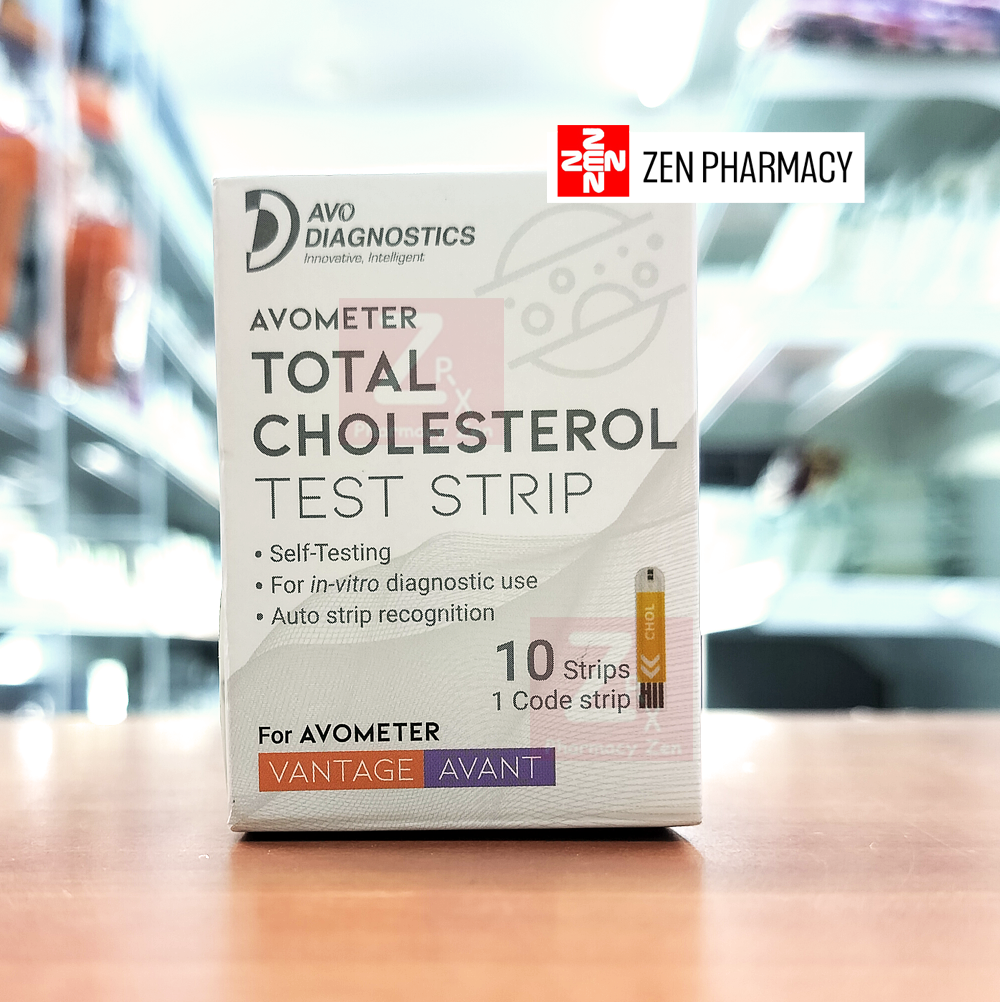 Zen Pharmacy | AvoMeter Total Cholesterol Test Strips (10s)