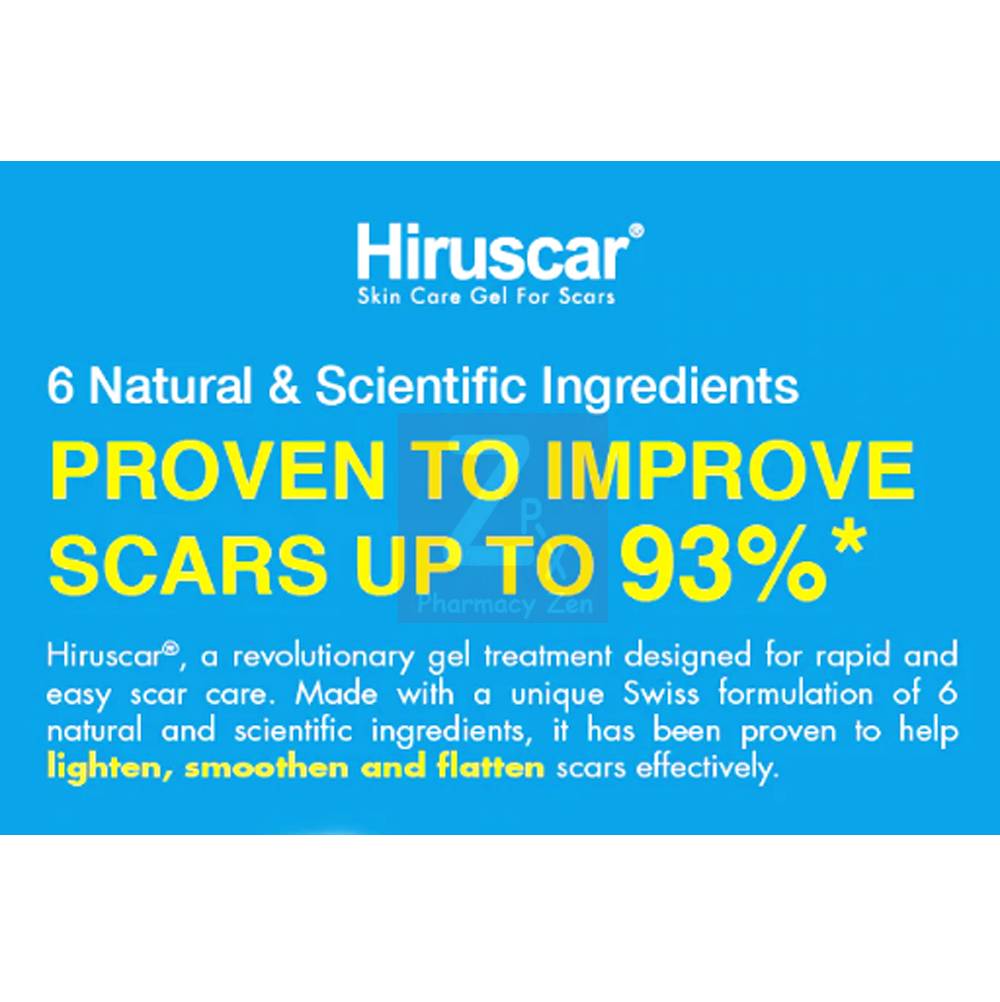 Zen Pharmacy | Hiruscar Gel 20g