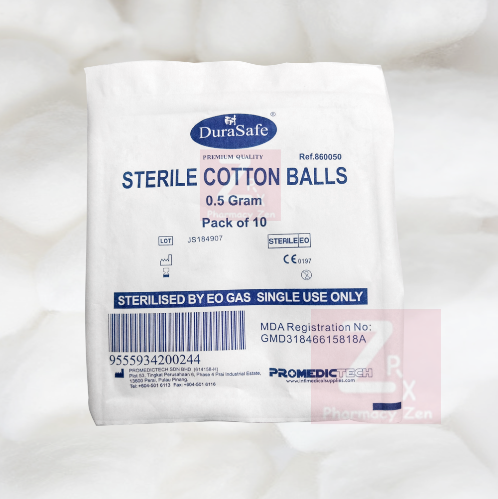 Zen Pharmacy | Sterile Cotton Ball 10's (pack)