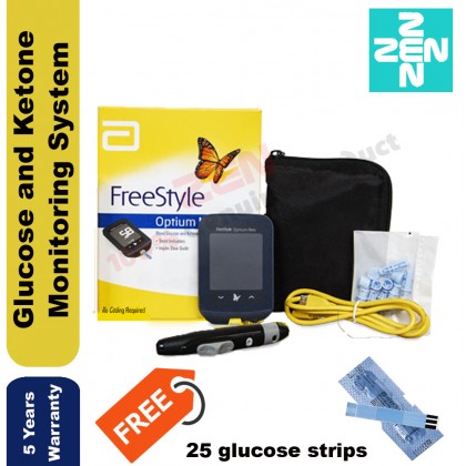 Zen Pharmacy | FreeStyle Optium Neo Glucometer Blood Glucose and Ketone ...
