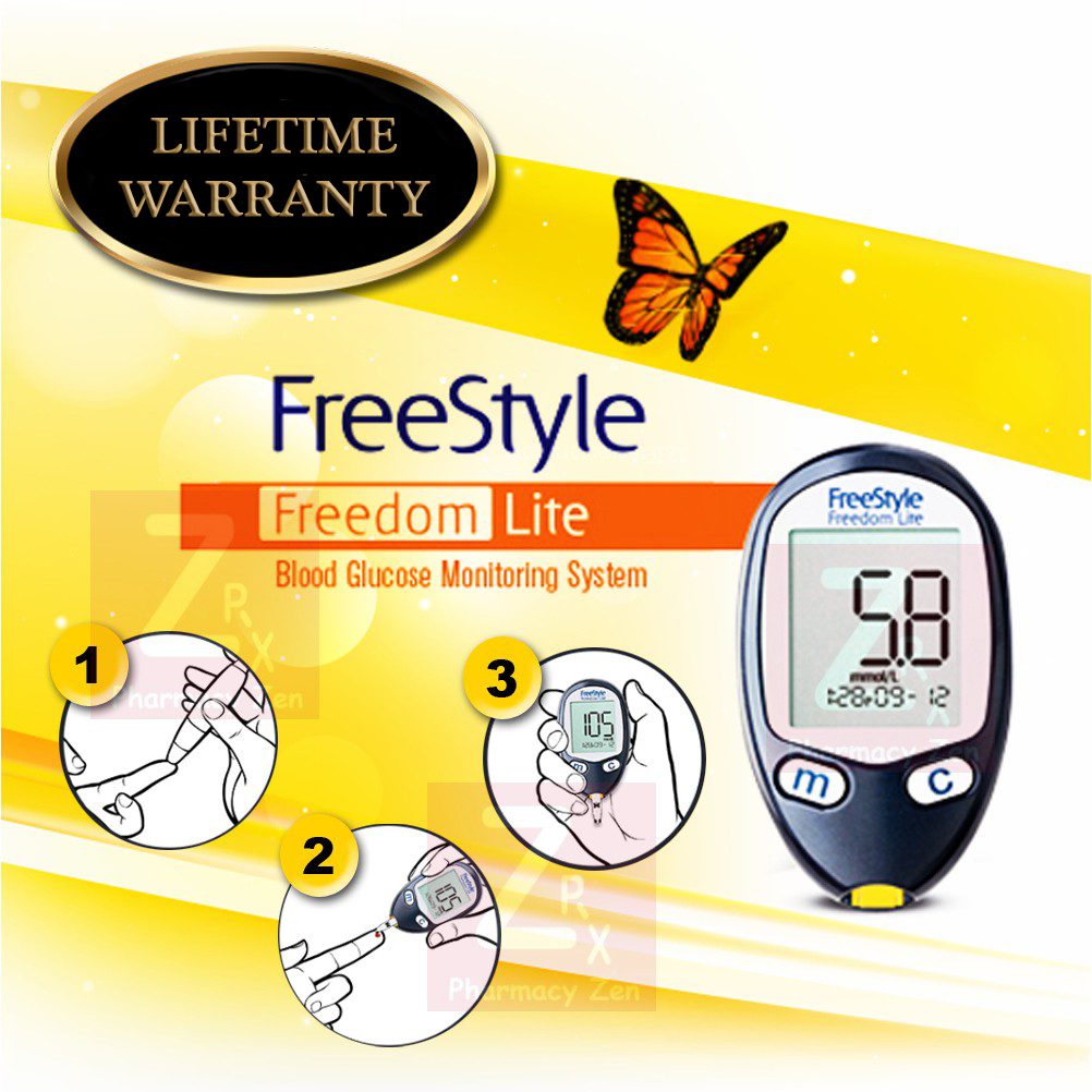 Zen Pharmacy | Freestyle freedom Lite Glucometer With Test Strips 50's