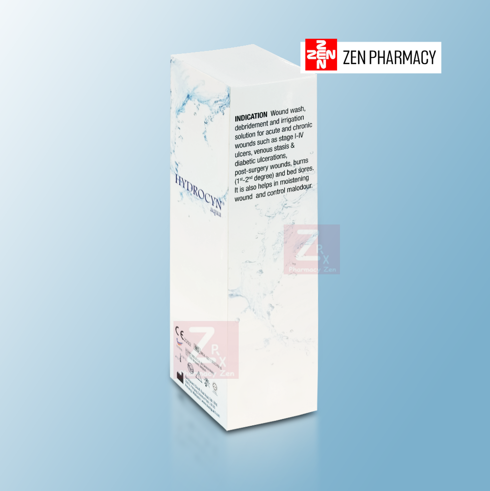 Zen Pharmacy | Hydrocyn Aqua Wound Care Solution Spray 100ml