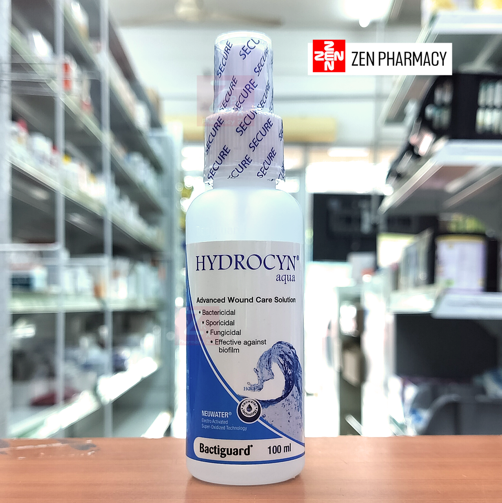 Zen Pharmacy | Hydrocyn Aqua Wound Care Solution Spray 100ml