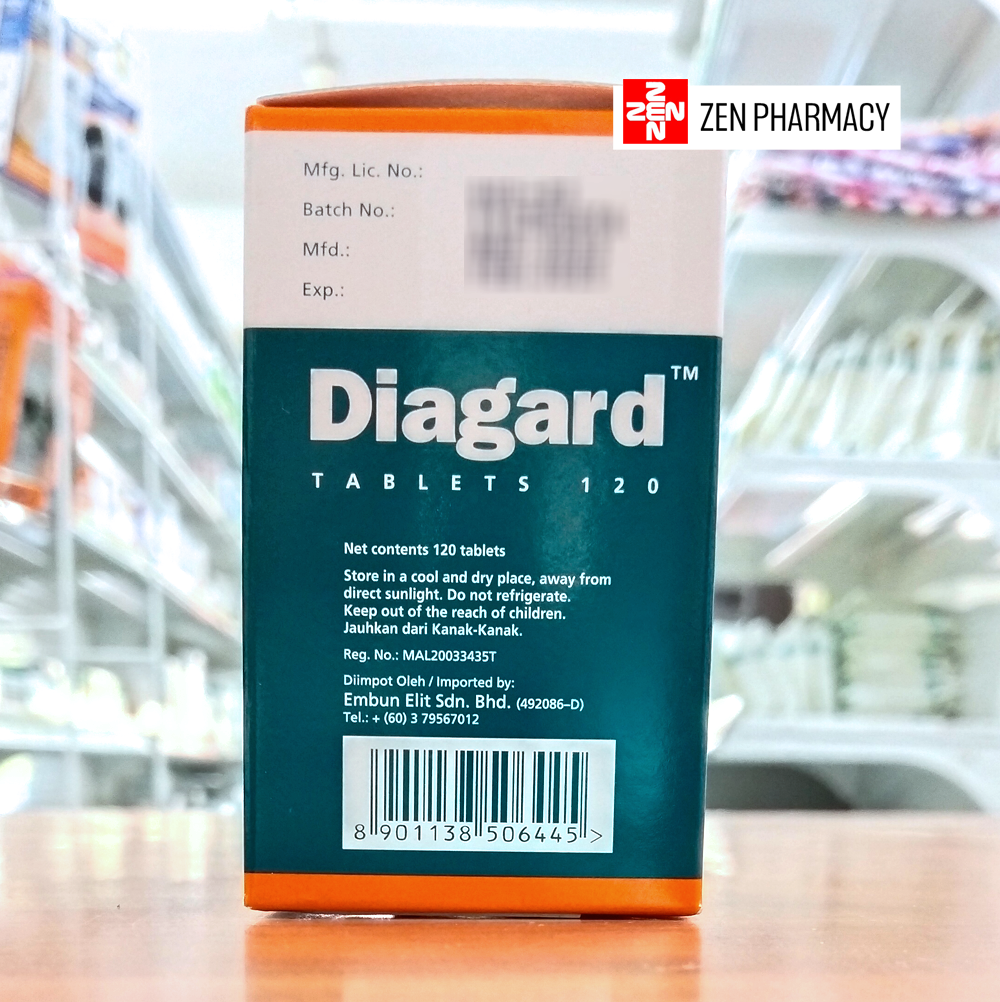 Zen Pharmacy | Himalaya Diagard (120s)