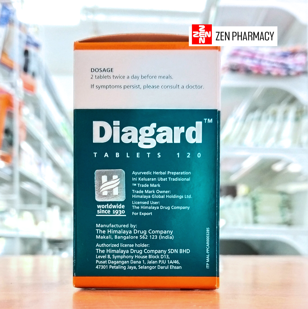 Zen Pharmacy | Himalaya Diagard (120s)